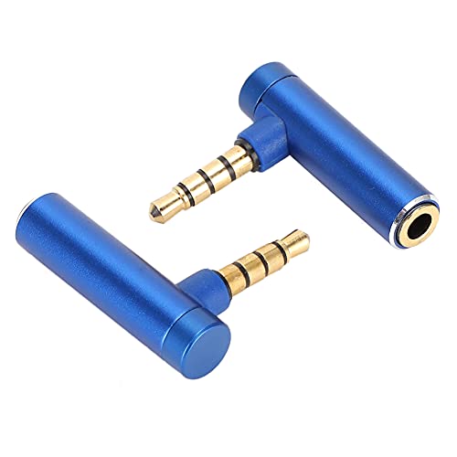 Denkerm Audio Cable Jack, Female Audio Adapter Compact Stereo(Blue ...