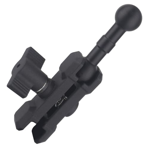 Rigdance 17mm Ball Mount Extension Adapter, 360° Rotation Extension Rod ...