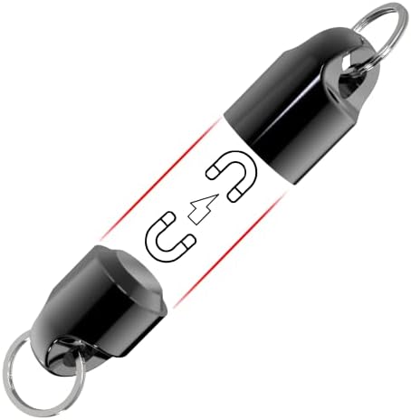 KeySmart MagConnect - Magnetic Quick Release Keychain Connector, Secure ...