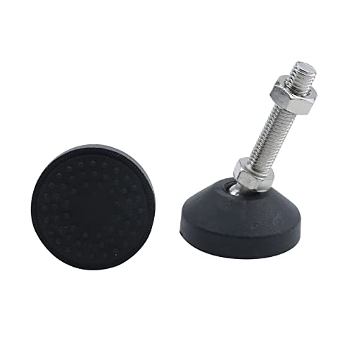 Snapklik.com : 4Pcs M10 Thread Adjustable Foot Cups Reinforced Nylon ...