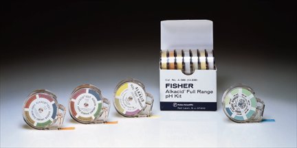 Fisherbrand Alkacid Wide-Range Test Ribbons, Wide Range, pH 2 to 10 ...