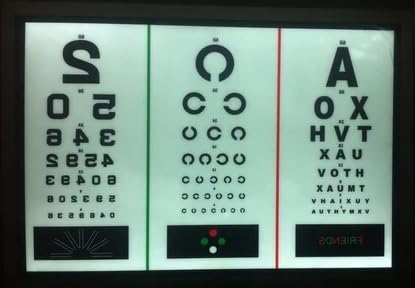 LED Vision Chart : Amazon.in: Industrial & Scientific