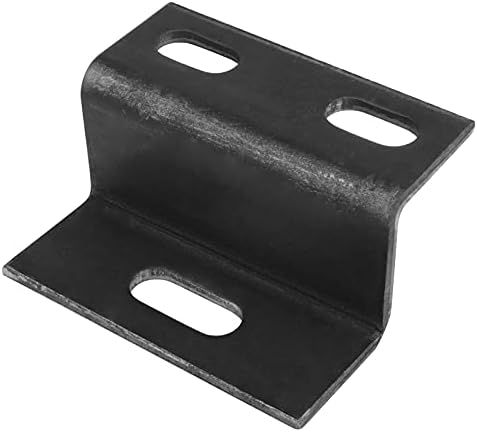 Amazon.com: 4 PCS Heavy Duty Steel Black Z Brackets 6" Post to Beam ...