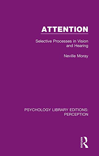 Amazon.com: Attention: Selective Processes in Vision and Hearing ...