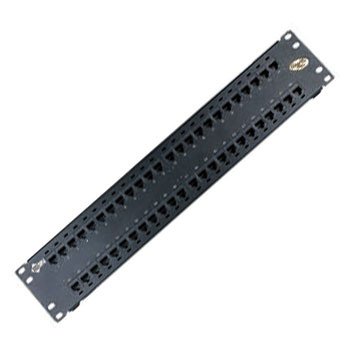 Belden AX103255 Category 6+ KeyConnect Patch Panel, Loaded, 48-Port ...
