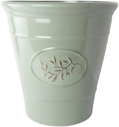 Esschert Design AT03 16 x 16 x 13cm Aged Terracotta Round Pot, Brown ...