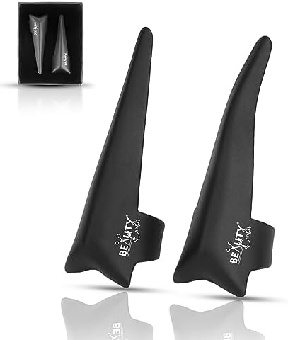 Amazon.com : Beauty & Crafts 2PC Pro Hair Parting & Sectioning Rings ...