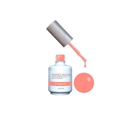 Amazon.com : LeChat Perfect Match Gel Polish + Nail Lacquer "Blushing ...