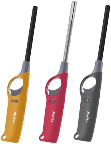 Amazon.com: No Butane Fuel Inside,Multi-Purpose Lighters, 3 Pack ...