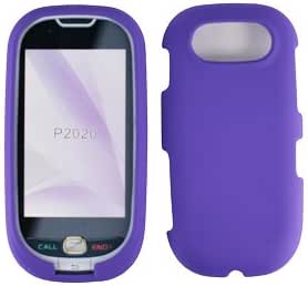 Amazon.com: Purple Rubberized Protector Case for Pantech Ease P2020 ...