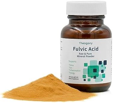 Amazon.com: Pure Natural Fulvic Acid Powder by Theogony - 100 Servings ...