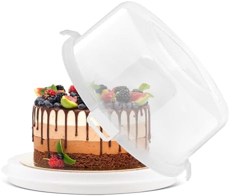 Albert Austin Plastic Cake Carrier Airtight Cake Storage Container with ...