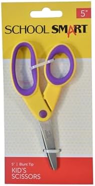 Amazon.com: School Smart Pointed Tip Student Scissors, 6 Inches : Toys ...
