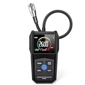 Gas Leak Detector, Propane Flammable Gas Sniffer Combustible Gas Leak ...
