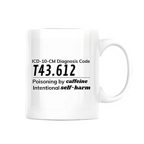 Amazon.com: Gift for Medical Coding Nurses Funny ICD 10 Diagnosis Code for Intentional Poisoning ...