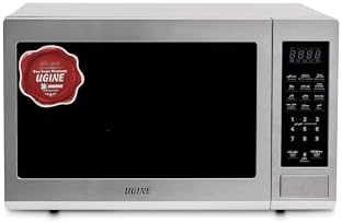 Ugine Microwave Oven,30 Liter,900 Watt,Timer,Steel - UMW30GST : Buy ...