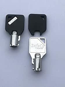 Keys for Dewalt Tool Boxes Key Codes T00 - T04 Tubular Barrel Keys ...