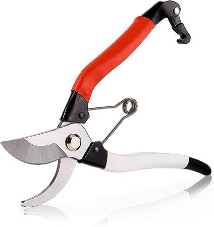 Japanese Premium High Carbon Steel Medium Bypass Secateurs Pruning ...