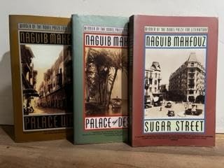 Cairo Trilogy - 3 Volume Set Palace Walk Palace of Desire Sugar Street ...