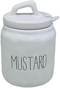 Apollo Dimples Mustard Pot : Amazon.co.uk: Home & Kitchen