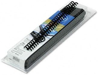 Amazon.com : GBC® ProClick® Easy Edit Spines BINDING,CL,5/16,BK,25/PK ...