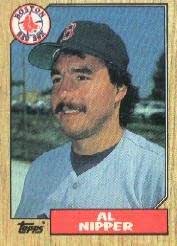 Amazon.com: 1987 Topps Baseball Card #617 Al Nipper Mint : Collectibles ...