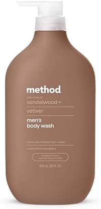 Amazon.com : Method Men Body Wash, Sandalwood and Vetiver, Paraben and ...