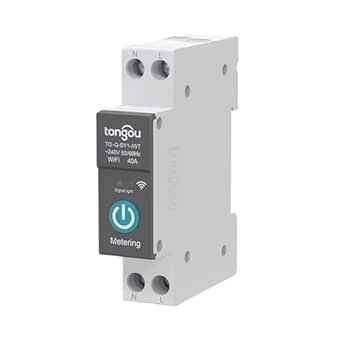 Metering WiFi Smart Switch Circuit Breaker Wireless Remote Control ...