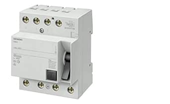 Siemens - Differential switch 70 class-ac 4 modules 4 poles 40a 300ma ...