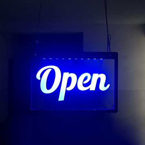 Amazon.com : Acrylic OPEN Sign Neon LED Sign Light, Color Combination ...