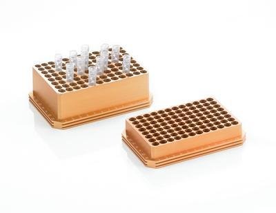 SIMPORT SCIENTIFIC S700-52 Chillblock SBS Footprint Tube Rack, 384 Well ...