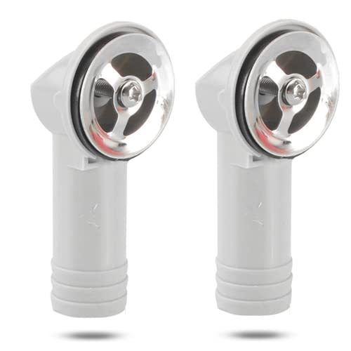 2 Pack Sink Overflow Head Wash Basin Overflow Head Kitchen Sink Accessories Overflow Round