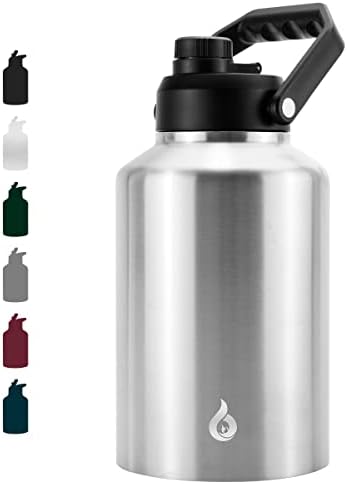 Amazon.com: AOZEX 1 Gallon Insulated Sports Water Bottle - 128 oz Large ...