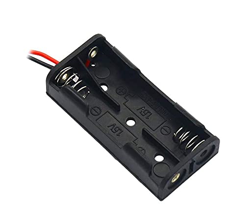 Scriptronics® Single Side AA Battery Holder, 2x 3.7V AA Battery Holder ...