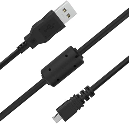 Replacement UC-E6 USB Cable Photo Transfer Cord Compatible with Nikon ...