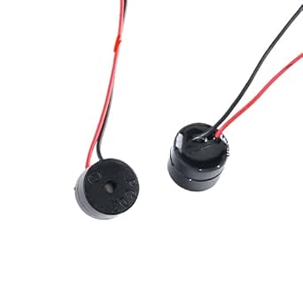 5PCS Electromagnetic Active Buzzer 12V 12 * 9.5MM Speaker Alarm ...