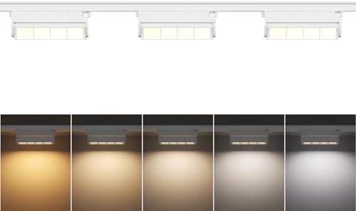 TuyuBEE 5 Color Linear H Track Lighting Heads H Type Track Light Heads ...