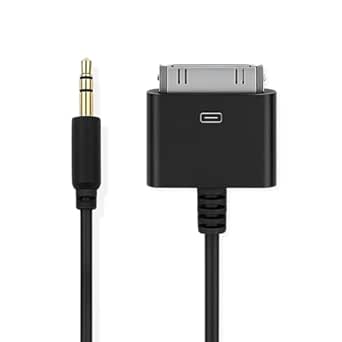 ME SUPERB DEALS Stereo 3.5mm AUX Input to 30-Pin Male Dock Connector ...