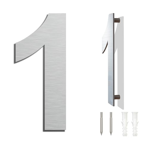 Large Modern House Numbers Stainless Steel Door Numbers -Corrosion ...