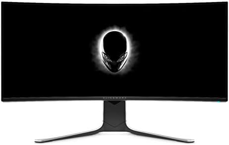 Alienware AW3420DW 34 Inch WQHD (3440x1440) 21:9 1900R Curved Gaming ...