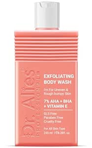Amazon.com : Dr. Alies - Professional Exfoliating Body Wash, 245ml, AHA ...