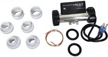 Hydro-Quip Compact Series Whirlpool Bath Heater In-Line 120 Volts 1.5 ...