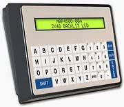Amazon.com: ASCII Operator Interface Terminal, 2x40 Backlit LCD, Alpha ...