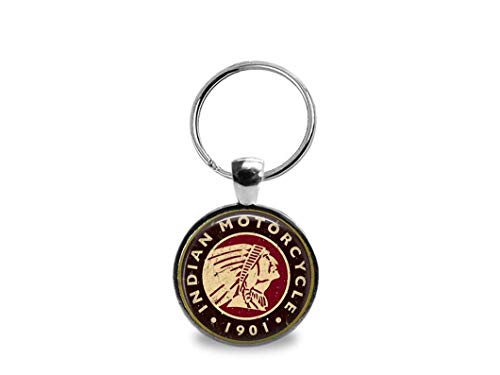 Amazon.com: Vintage Motorcycle Key Chain : Automotive