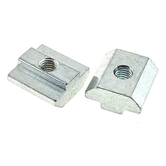 15Pcs 4040 Series T Sliding Nuts Hammer Nut Block Square Nuts M4 T Nuts for 4040 Aluminum ...