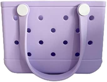 Amazon.com | 3 Sizes Rubber Beach Bag, EVA Waterproof Beach Tote Large ...