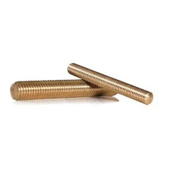Brass Full Thread Screw Stud, M2 M4 M5 Bar Brass Threaded Tooth Strip ...