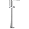 GROHE 23846003 Plus Floor Standing Tub Filler, Starlight Chrome ...