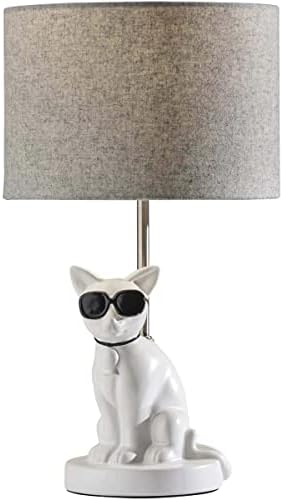 Resin Cat Design lamp Creative Night Light Table Bedside Lamps for ...