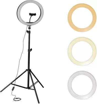 Star Phoenix 10" (25.4 cm) Professional LED Ring Light with Tripod ...